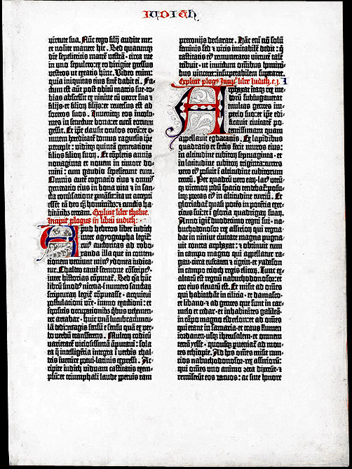 A Timeline of the Printed Bible